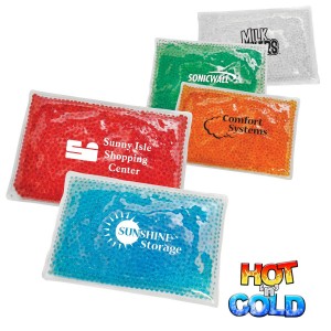 Custom Promotional Personalized Branded Gel & Bead Ice Packs | BRAVA