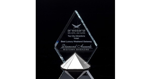 Celestial Award - Starfire/Silver 9" with Logo - Bravamarketing.com ...