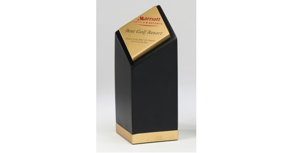 Large Double Diamond Award with Logo - Bravamarketing.com | Corporate ...