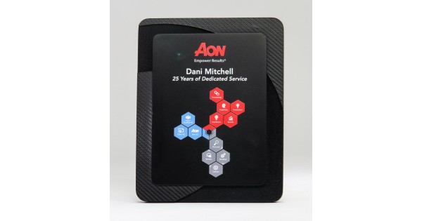 Logo Imprinted 8x10 Kinetic Plaque - Bravamarketing.com | Plaques
