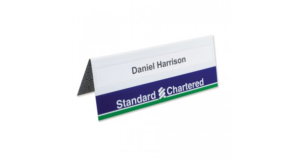 Selfit Desk Name Plates Custom Printed - Bravamarketing.com | Badges ...