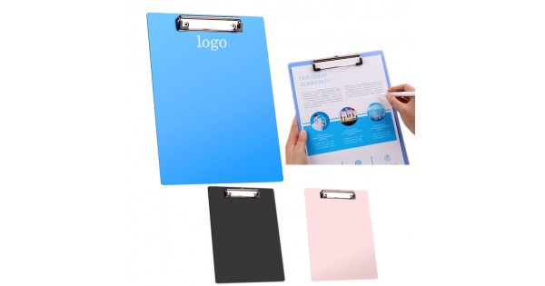 A4 Folder Notepad Clipboard with Logo - Bravamarketing.com | Clipboards