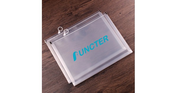 Personalized Clear Zip Plastic Envelopes A4 Zipper Document Folder ...