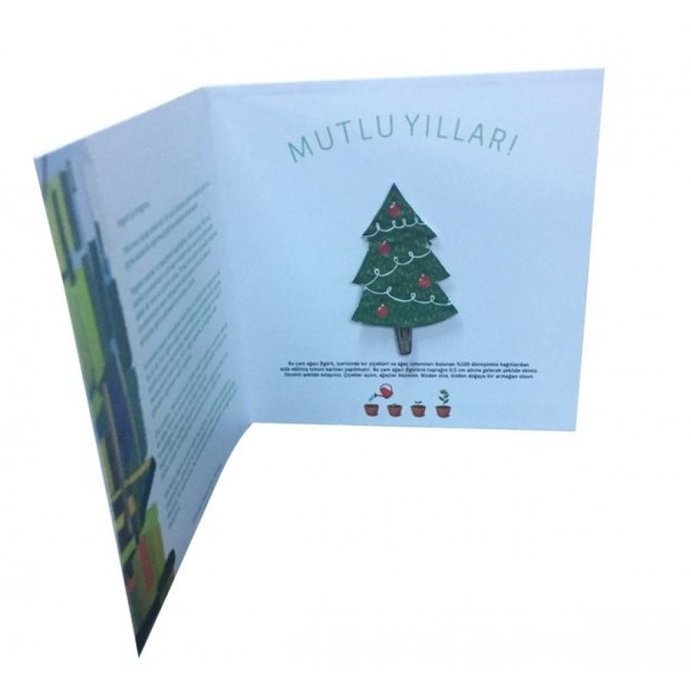 Seed Paper Greeting Card Branded - Bravamarketing.com | Greeting Cards