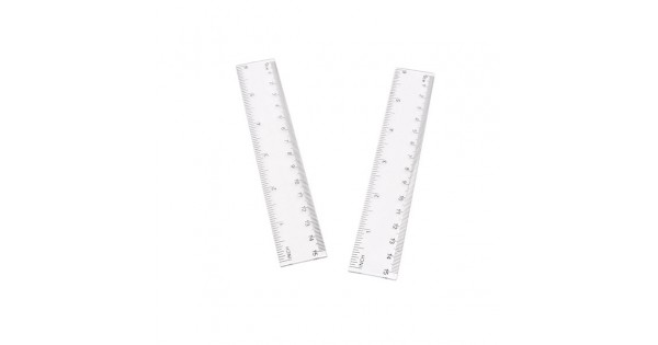 15 Cm Plastic Ruler with Logo - Bravamarketing.com | Rulers