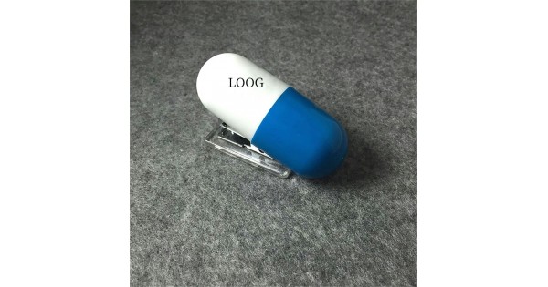 Personalized Capsule Shape Stapler - Bravamarketing.com | Staplers
