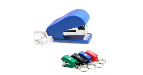Logo Branded Mini Stapler Keychain - Bravamarketing.com | Staplers