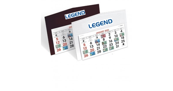 Legacy Desk Calendar Branded - Bravamarketing.com | Desk Calendars