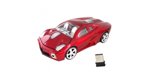 Red Lamborghini Car Mouse Wireless - AIR PRICE with Logo ...