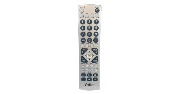 Vivitar 4 Device Medium Universal Remote Control with Logo ...
