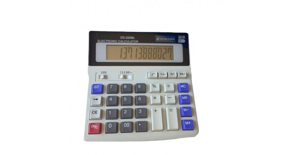 Custom Desk Calculator Large Numbers,12 Digit Calculators Large Display ...