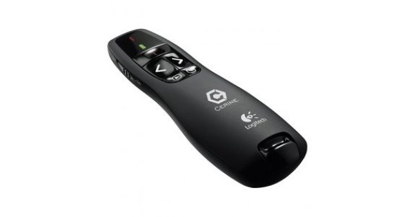 Logitech R400 Wireless Presenter with Logo - Bravamarketing.com | Laser ...