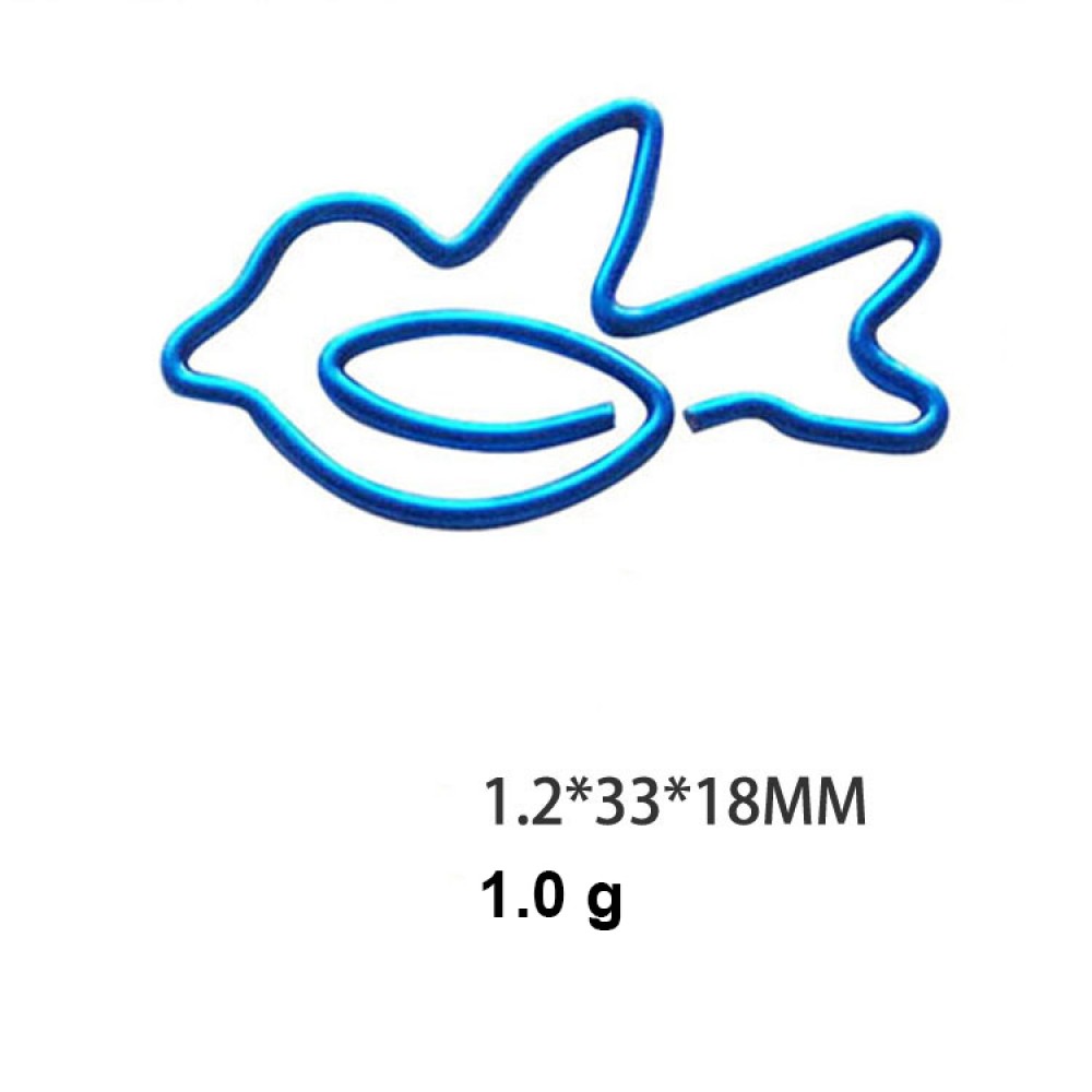 Blue Bird Metal Paper Clip with Logo - Bravamarketing.com | Paper Clip ...