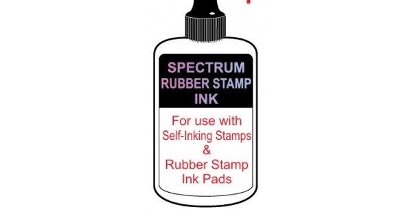 1 Gallon Spectrum General Purpose Stamp Ink with Logo - Bravamarketing ...