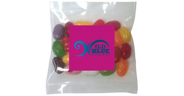 Custom Imprinted Jelly Belly Candy in Mini Label Pack - Bravamarketing ...