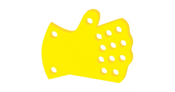 Custom Printed Hand Shape Test Tube Floatie - Bravamarketing.com | Foam ...