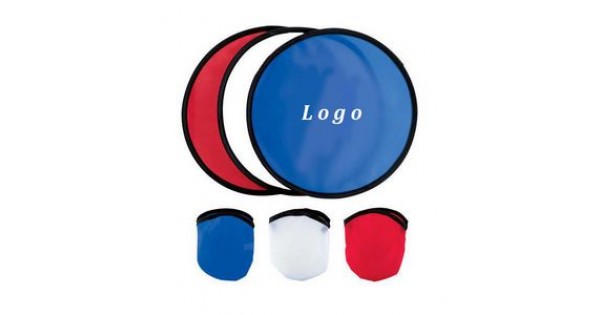 Foldable Flying Disc with Logo - Bravamarketing.com | Frisbees