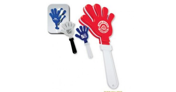Custom Jumbo Hand Clapper - Bravamarketing.com | Noisemakers