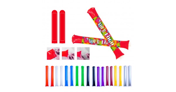 Personalized Full Color Thundersticks / Cheer stick - Bravamarketing ...