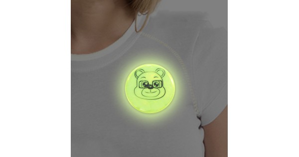 Promotional Customization Reflective Badge Pin - Bravamarketing.com ...