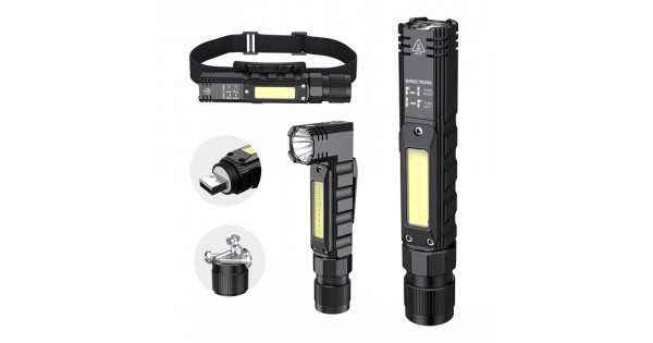 Custom Multi-Functional COB Work Light, Headlamp and Flashlight 90 ...