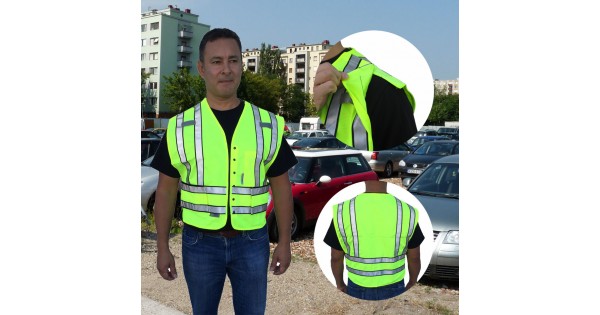 3C Products ANSI 107-2015 Public Safety Vest 5 Point Breakaway Type P ...