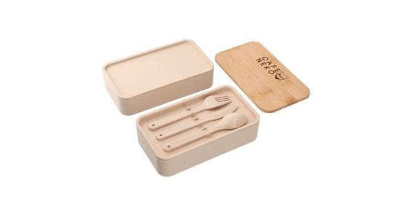 Stackable Bamboo Fiber Bento Box Logo Branded - Bravamarketing.com ...