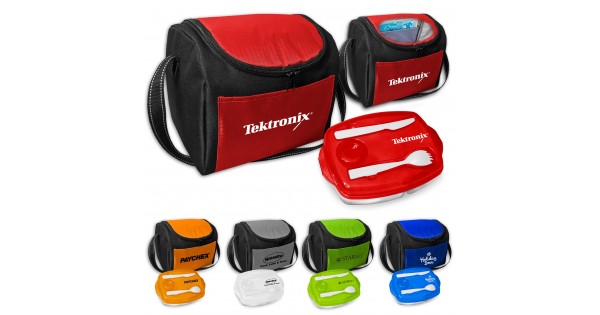 Lunch Tray Chiller Logo Branded - Bravamarketing.com | Containers