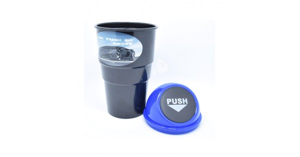 Logo Branded Mini Car Trash Bin - Bravamarketing.com | Containers
