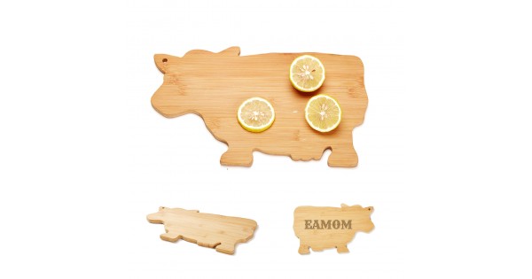 Custom Bamboo Animal Shaped Cutting Board - Bravamarketing.com ...