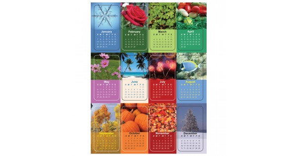 Calendar Cards Custom Printed - Bravamarketing.com | Card Magnets