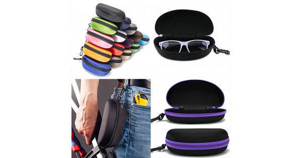 Sunglasses Case with Logo - Bravamarketing.com | Sunglass Accessories