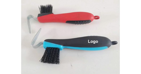 Grip Hoof Pick Brush Custom Printed - Bravamarketing.com | Brushes