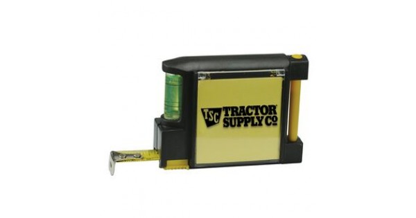 10' Multi-Function Tape Measure w/ Level/ Notepad & Pen ...