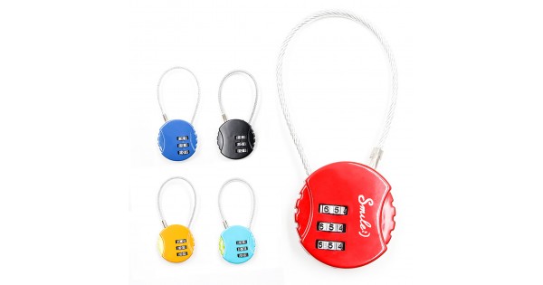Personalized 3-Digit Password Combination Padlock Code Lock ...