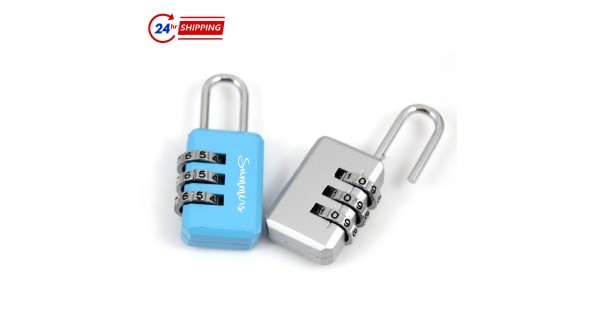 Bag Password Padlock with Logo - Bravamarketing.com | Locks