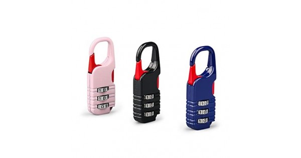 Customized 3 Combination Digit Password Padlock - Bravamarketing.com ...