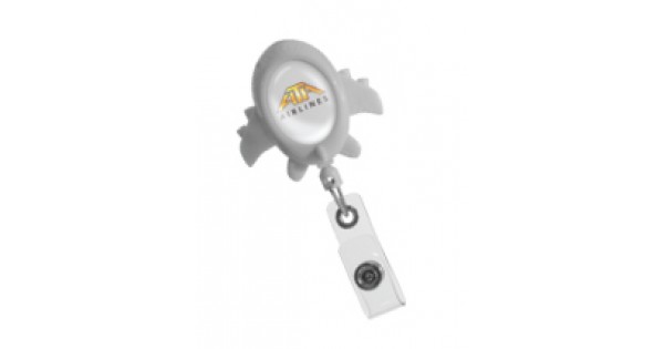 Logo Branded Retract-A-Badge Airplane Badge Retractor - Bravamarketing ...
