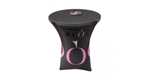 Premium Round Table Drape (30"x 30'') with Logo - Bravamarketing.com ...