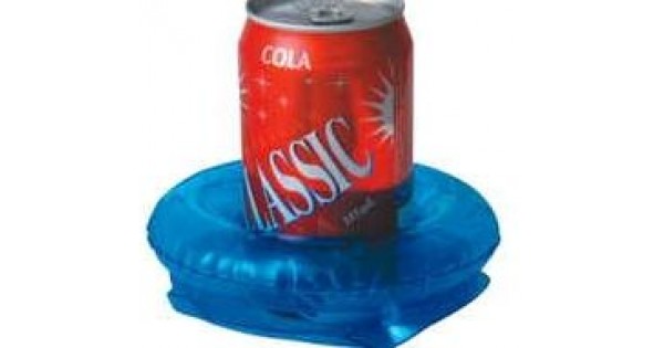 Personalized Inflatable Life Preserver Shape Can / Bottle Holder ...