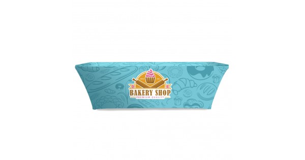 ONE CHOICE Multi Stretch Table Throw 8ft 4-Sided with Logo ...