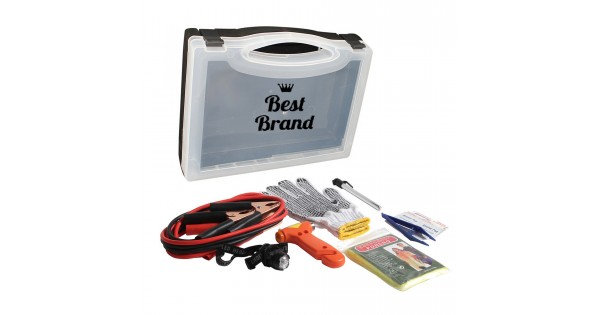 Custom Crossroad Emergency Road Kit - Bravamarketing.com | Travel Kits