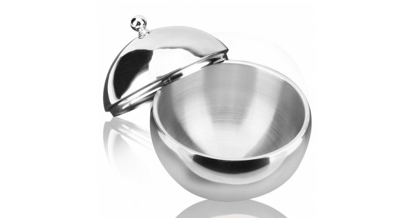 Custom Engraved Spherical Stainless Steel Ice Bucket with Lid ...