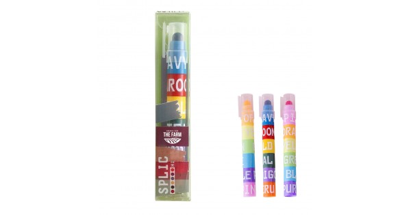 6-In-1 colored Creative Stackable Bullet Highlighter with Logo ...