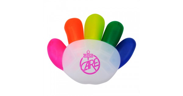 Custom Printed 5-In-1 Highlighter Set - Bravamarketing.com | Markers