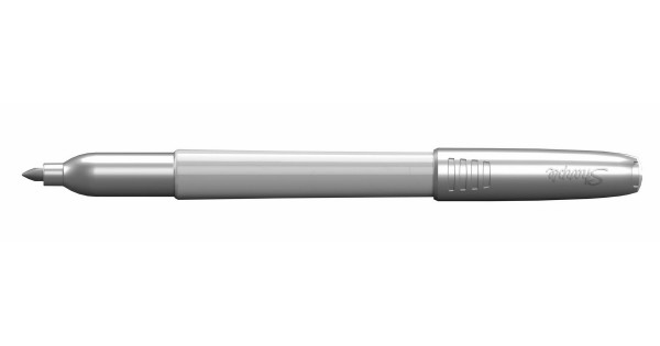 Sharpie Metallic Silver Permanent Marker with Logo - Bravamarketing.com ...