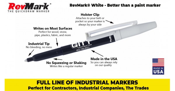 RevMark Bright Series Marker Custom Imprinted - Bravamarketing.com ...