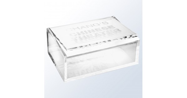Custom Imprinted All-Purpose Acrylic Keepsake Box - Bravamarketing.com ...