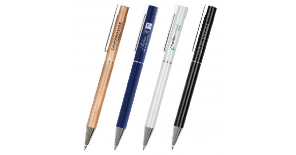 Logo Branded Iris Brass 0.9 Twist-Action Mechanical Pencil ...