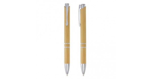 Custom Eco Environmental Friendly Bamboo Ball Pen Logo Branded - Bravamarketing.com | Pens - Up ...